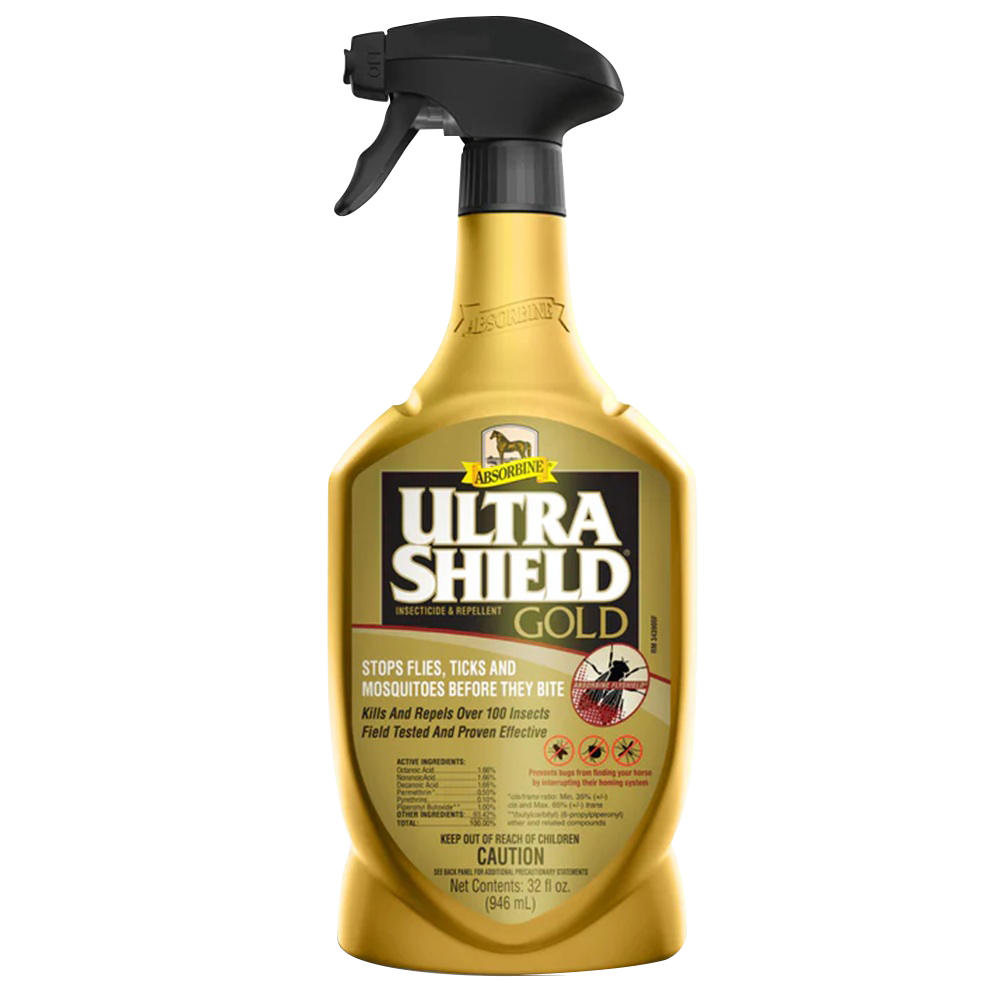 ULTRASHIELD GOLD INSECTICIDA Y REPELENTE ABSORBINE 32 OZ – NUTRIFASA