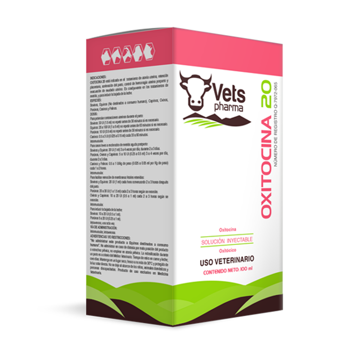 Oxitocina Inyectable (Oxitocina) para Animales | Nutrifasa – NUTRIFASA
